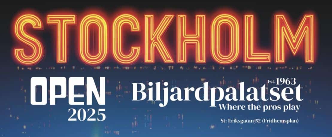 Stockholm Open 2025 – Cuesports Live